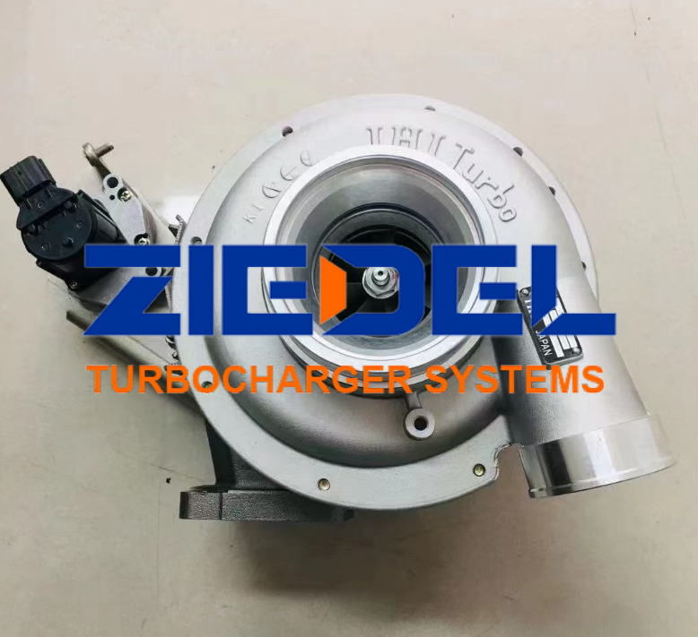 Turbocharger Assembly VXDE 0810, S1760-E0022, S1760-E0M00 Hino 700 SH1E ...